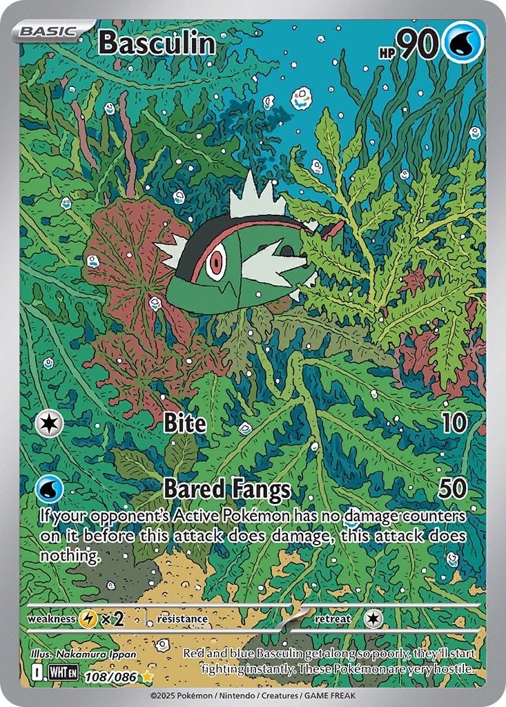 Basculin - 108/086 - Illustration Rare – Ghost Games