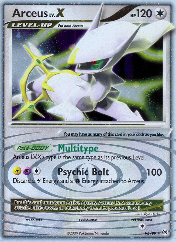 Arceus LV.X - 96/99 - Holo Rare - (VLP) – Ghost Games